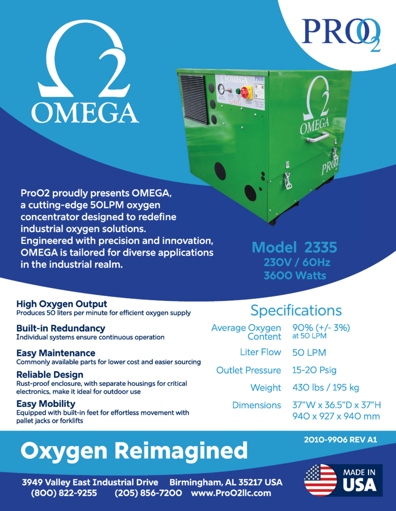 OMEGA Series – PRO O2